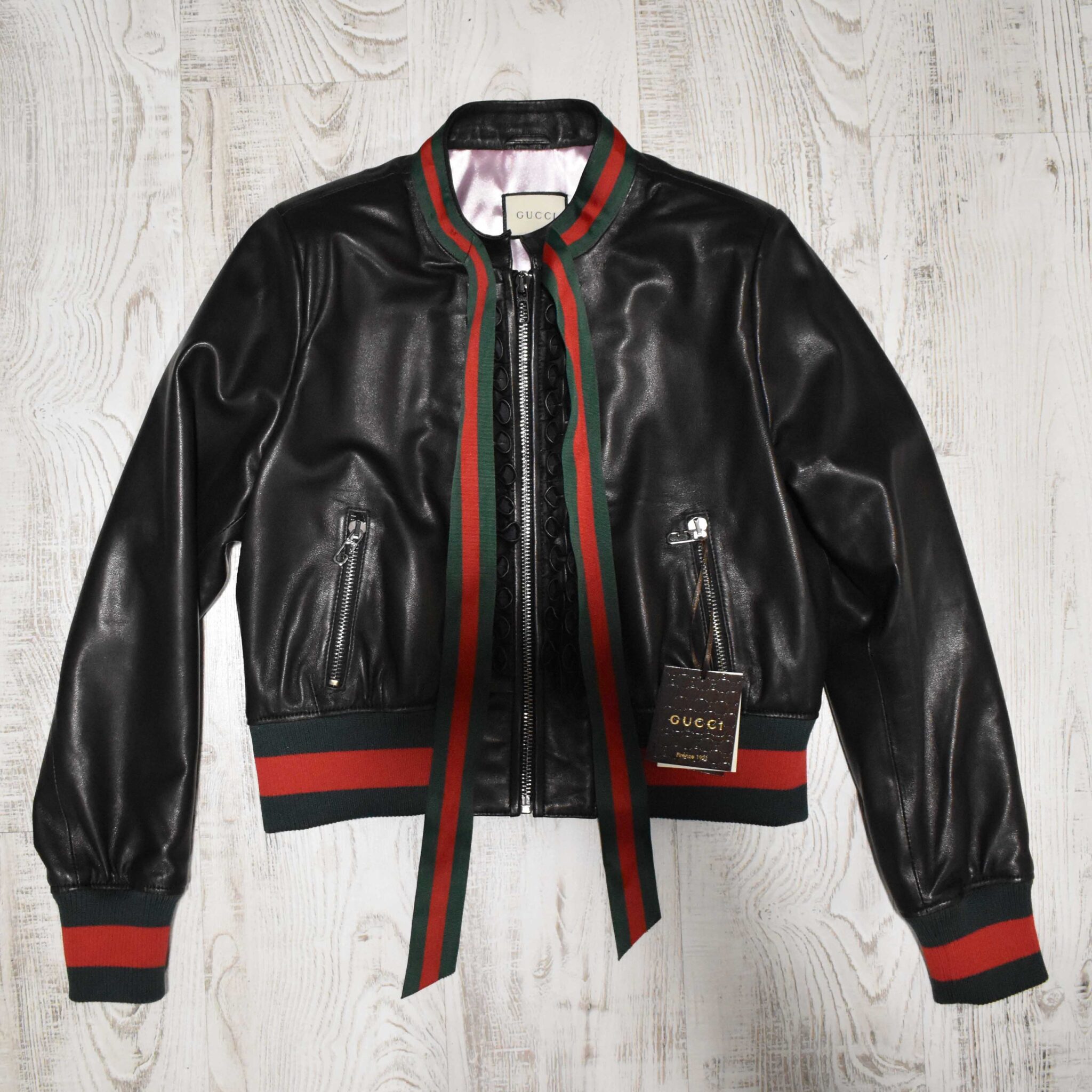 Gucci Womens Leather Jacket - Leather Guys: Luxury Leather Jackets