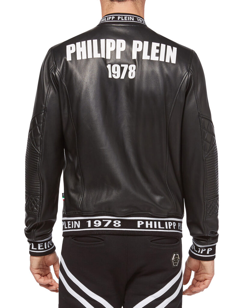 Philipp Plein Leather Jacket - Leather Guys: Luxury Leather Jackets