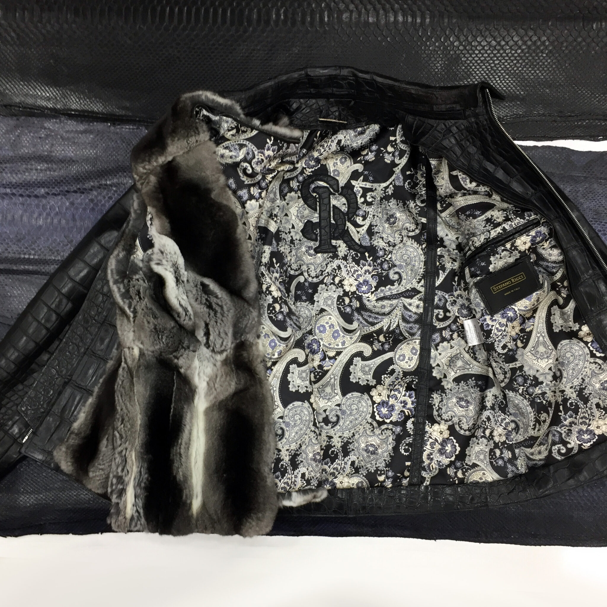 SR Crocodile Jacket - Leather Guys