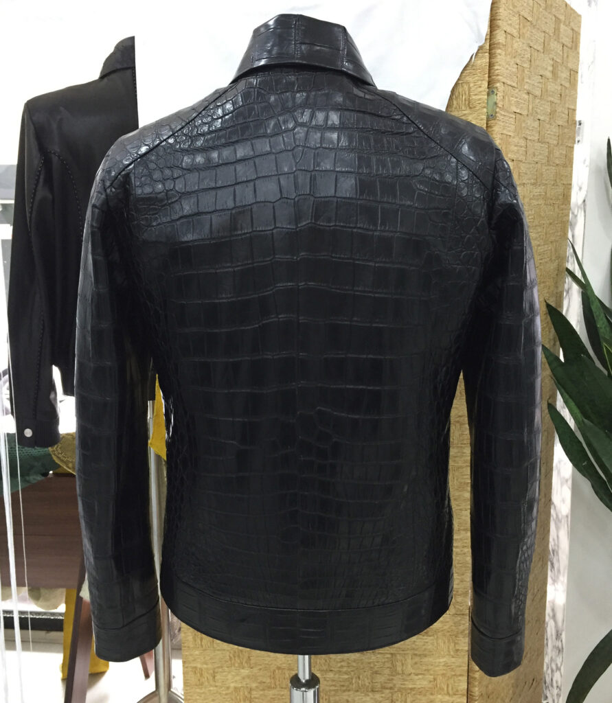 SR Crocodile Jacket - Leather Guys