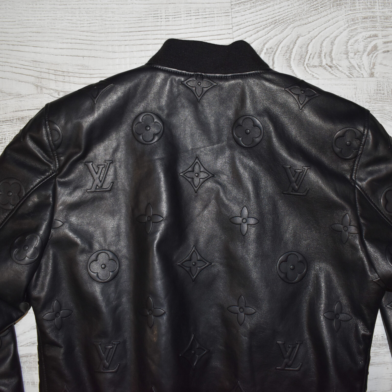 Louis Vuitton Men's Leather Bomber Jacket - Leather Guys