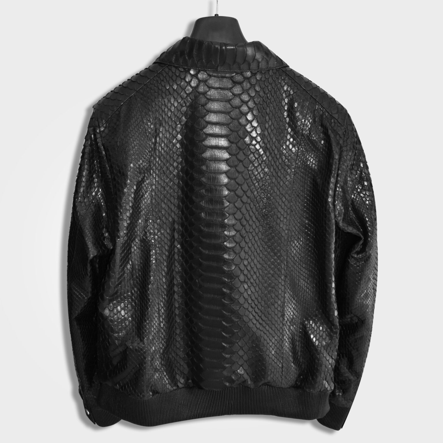 Dragon Python Leather Jacket - Leather Guys