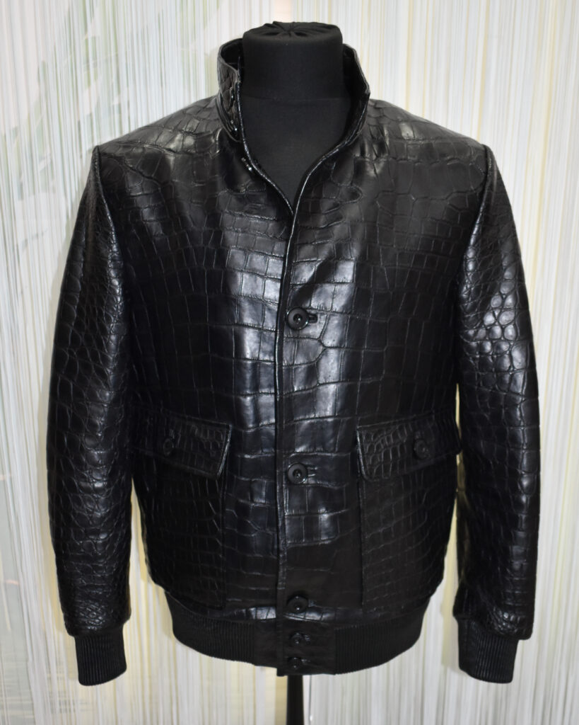 Crocodile Jackets - Leather Guys: Real Crocodile Jackets