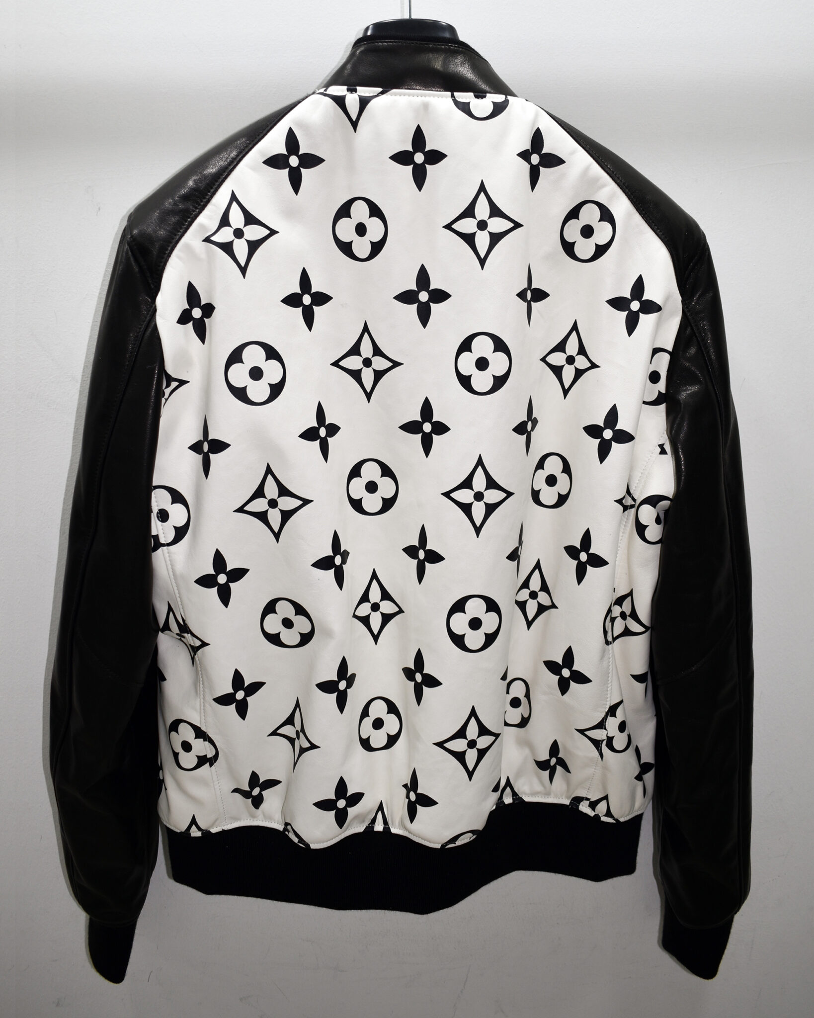 Louis Vuitton Monogram Leather Bomber Jacket - Leather Guys
