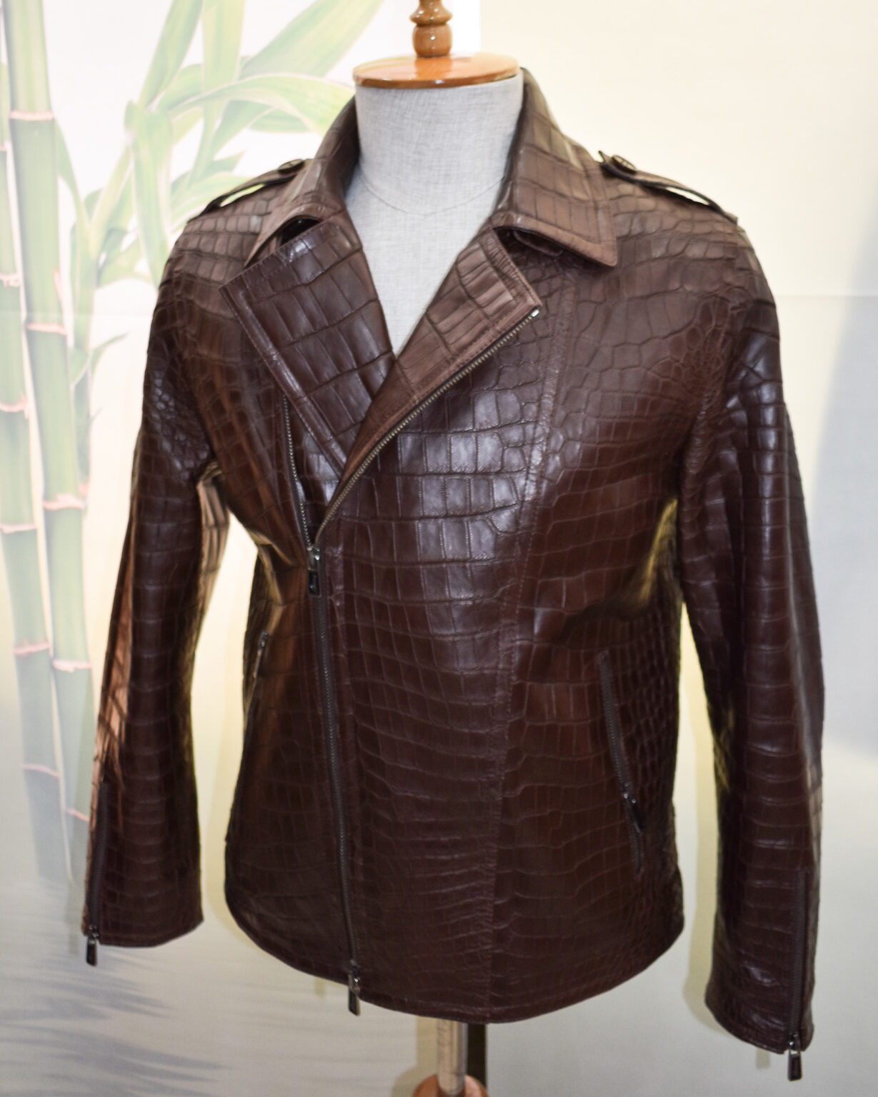 Crocodile Jackets - Leather Guys: Real Crocodile Jackets