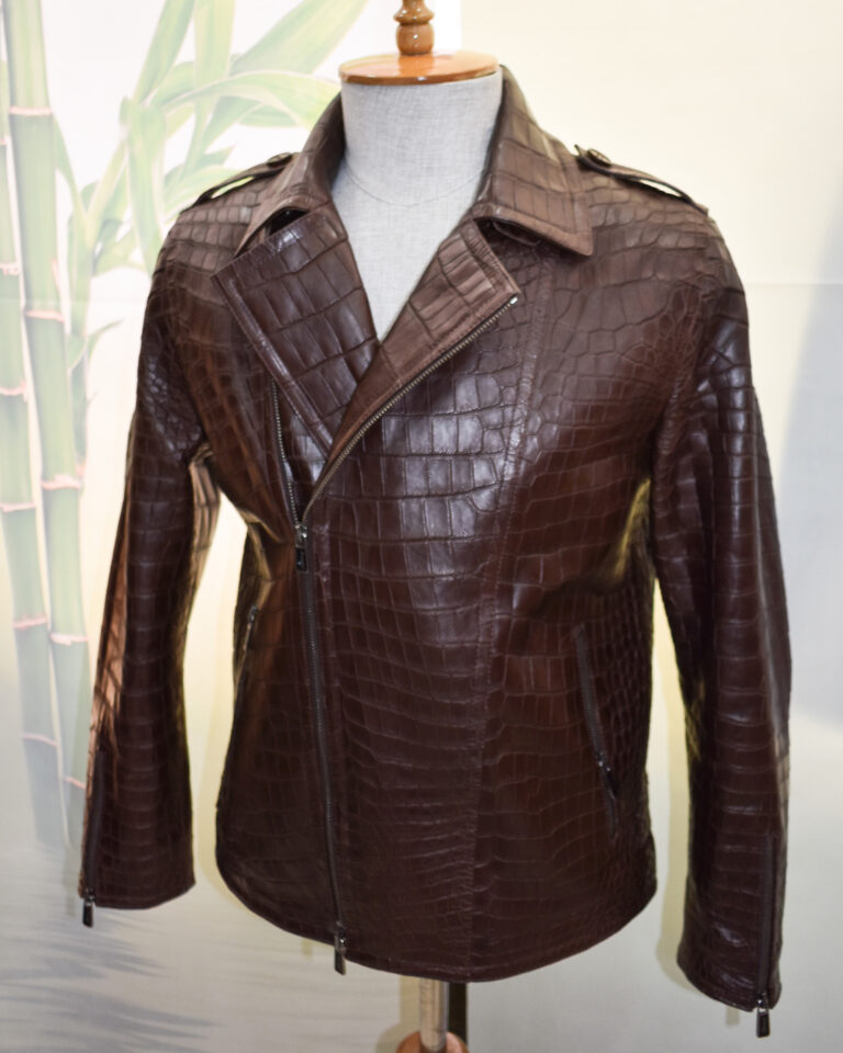 Crocodile Jackets - Leather Guys: Real Crocodile Jackets
