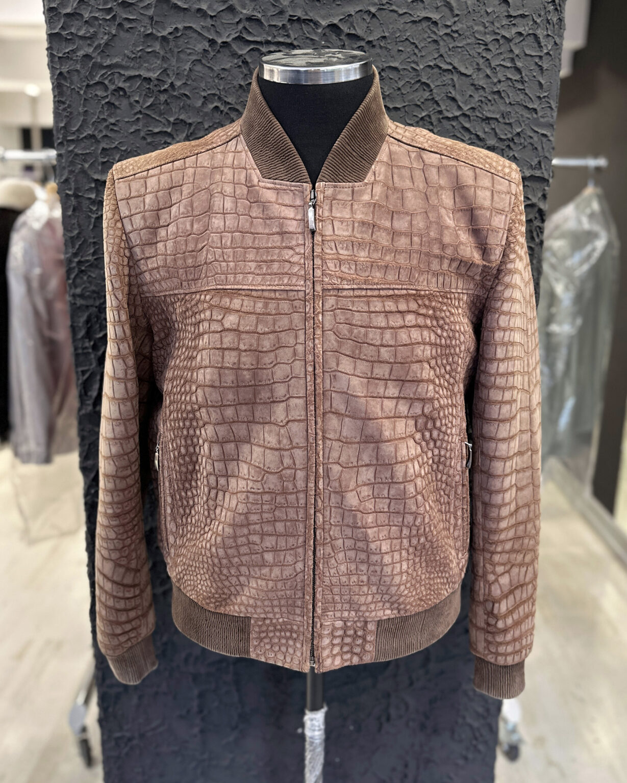 Crocodile Jackets - Leather Guys: Real Crocodile Jackets