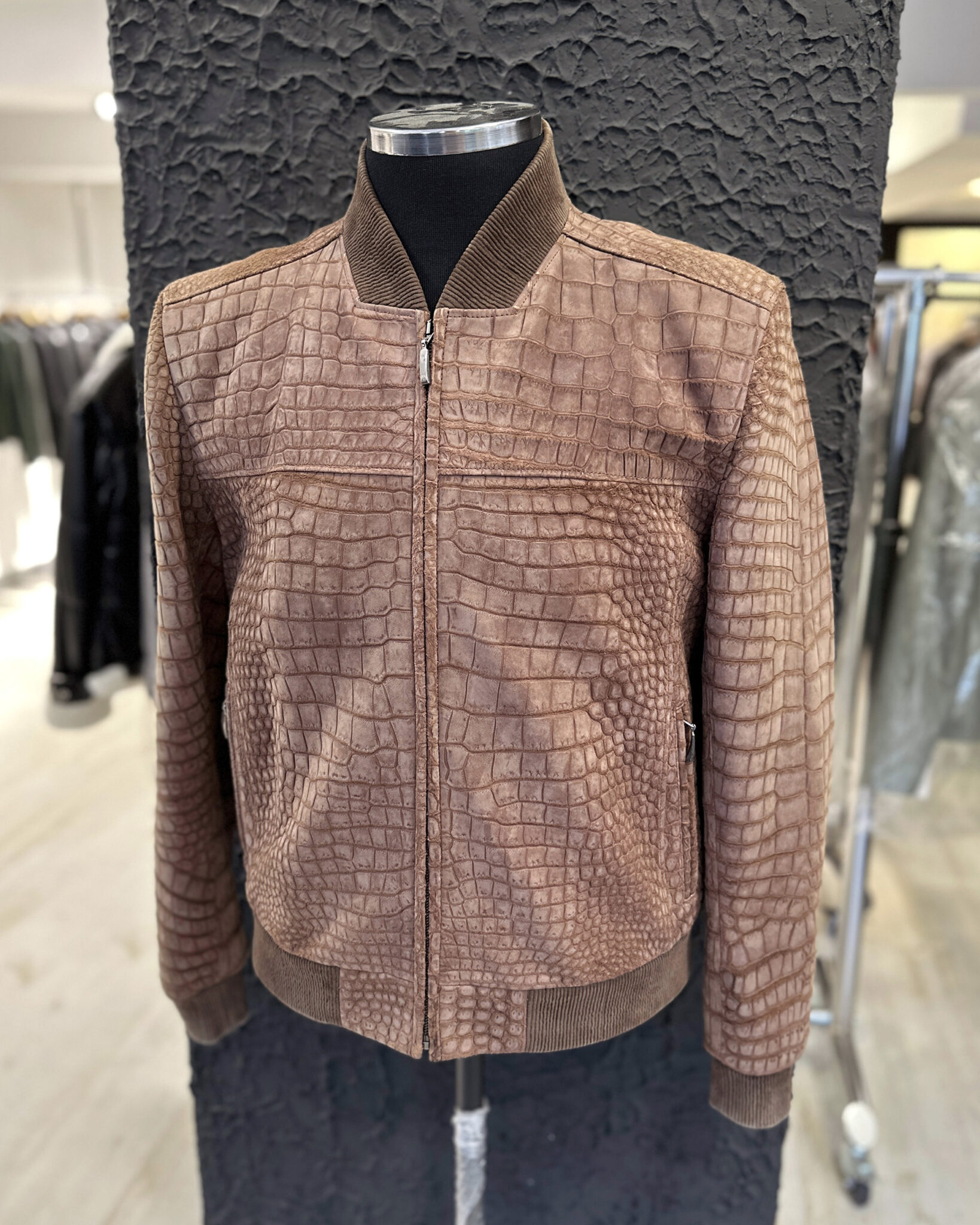 Crocodile Jackets - Leather Guys: Real Crocodile Jackets