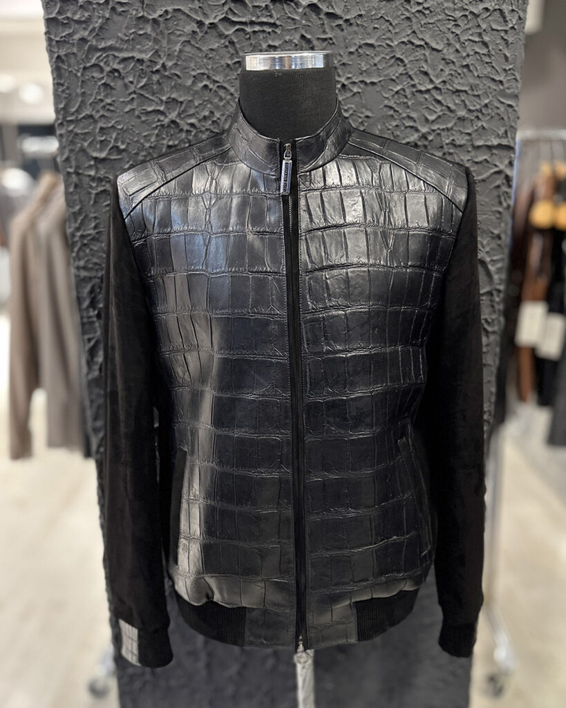 Crocodile Jackets - Leather Guys: Real Crocodile Jackets